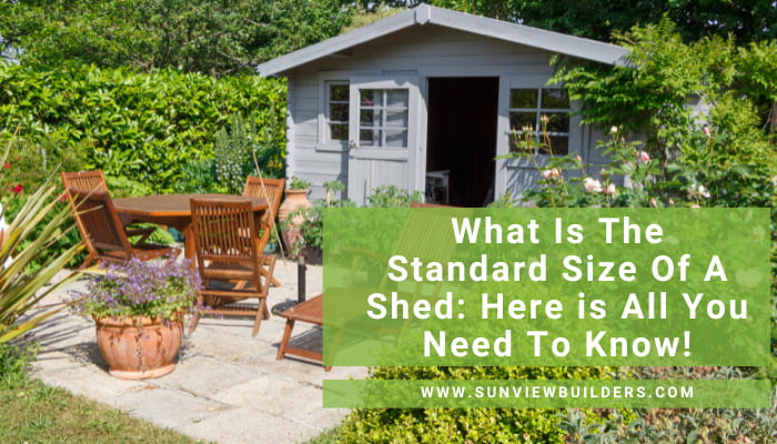 What Is The Standard Size Of A Shed? Find The Ideal Dimensions ...